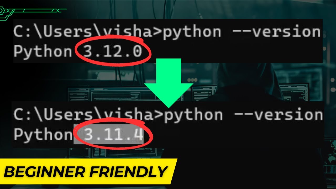 How To Change Default Python Version On Windows 10 11 2023 Youtube