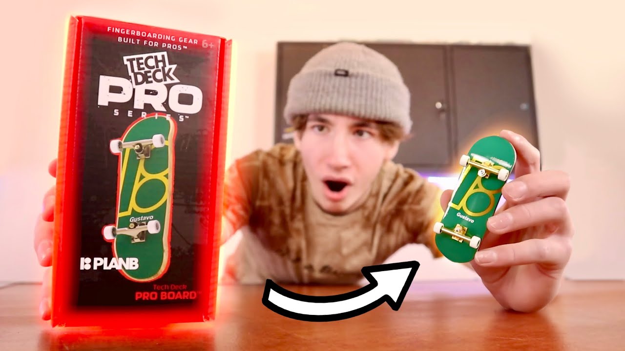 I Bought The Tech Deck Pro Series Fingerboard Youtube