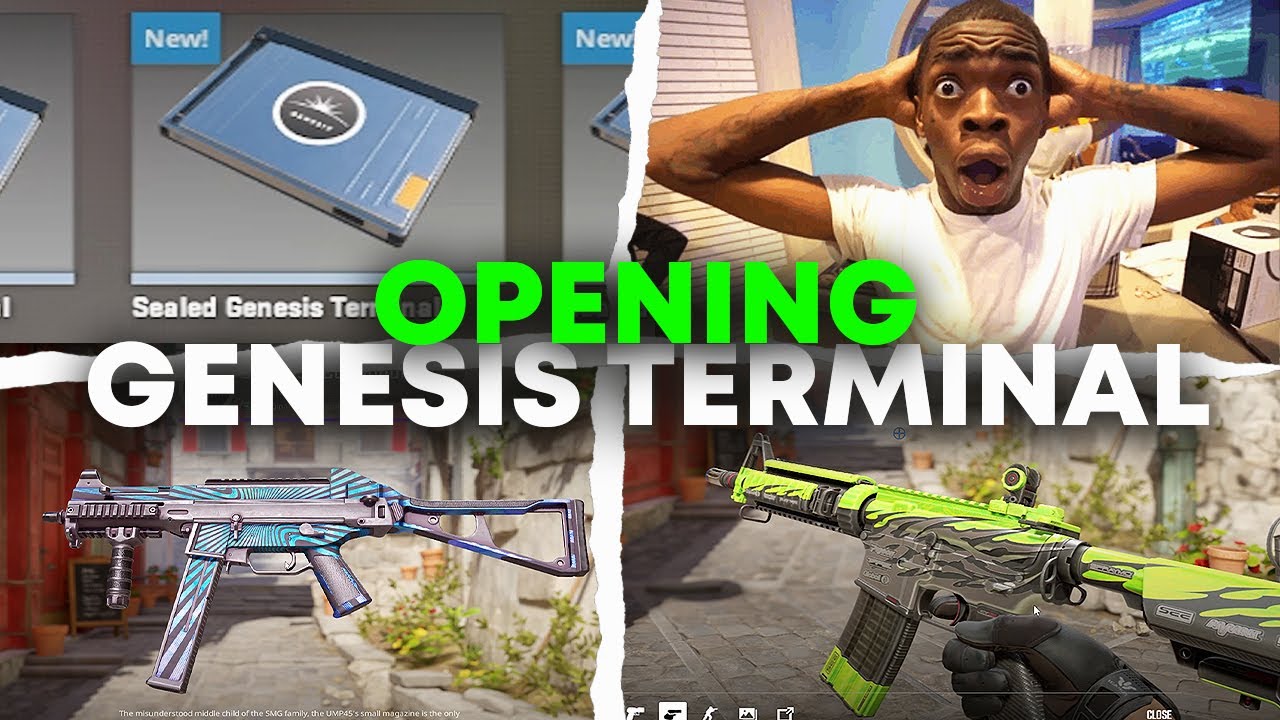 Opening New Genesis Terminals New Cs2 Update Skins Youtube
