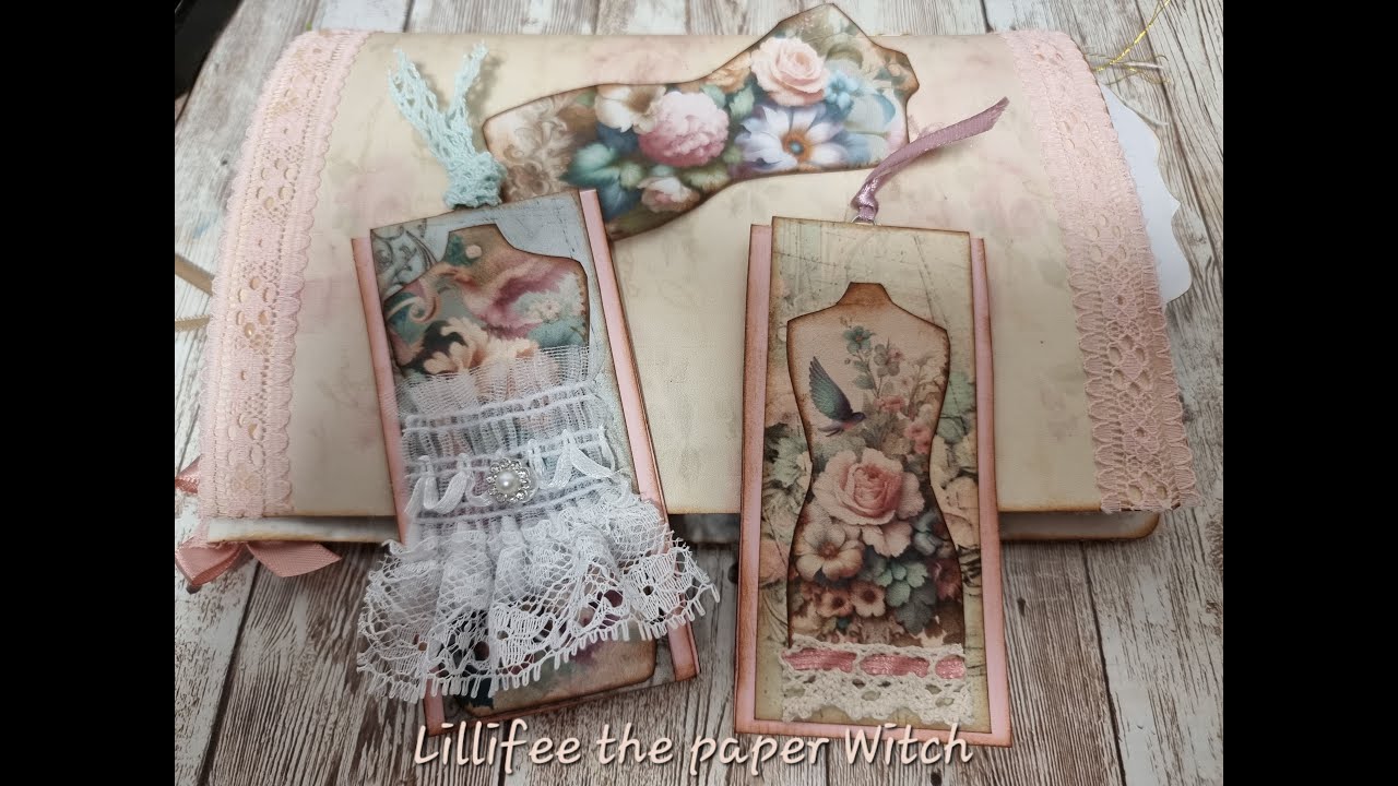 Hidden Paper Clip Tutorial Lillifeethepaperwitch Youtube