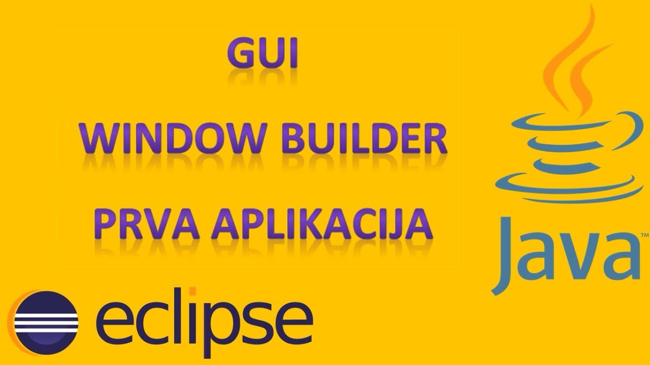 19 Programiranje Java Eclipse Gui Youtube