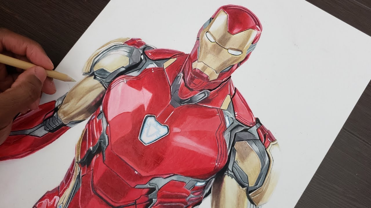 Iron Man Mark 85 Drawing Sketch Infoupdate Org