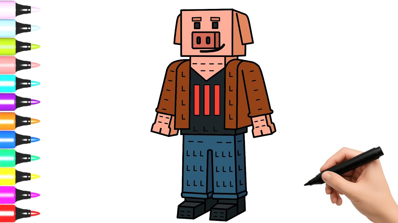 Como Dibujar A John Pork Steal A Brainrot Roblox Youtube