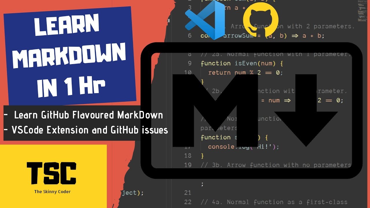 Learn Markdown In 1 Hour Github Flavoured Markdown Development