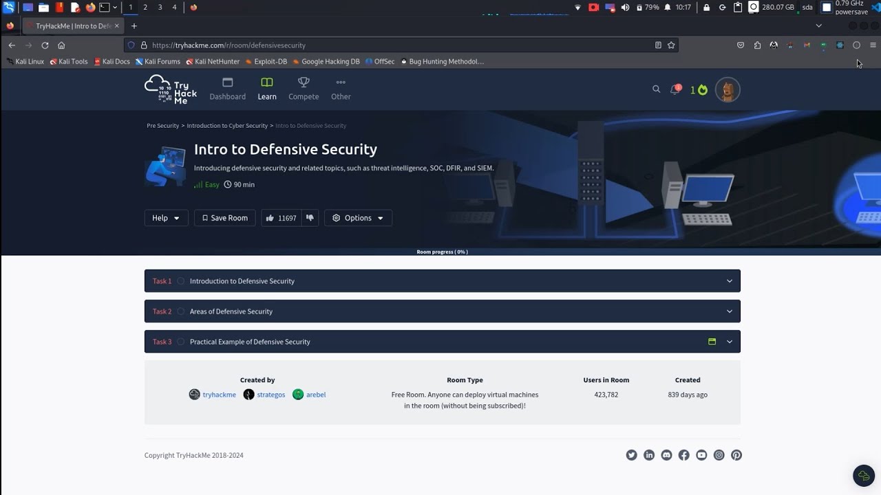 Tryhackme Lab Walkthrough Intro To Defensive Security Pre Security