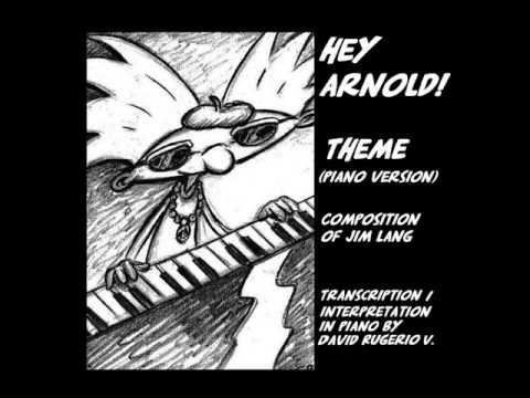 Hey Arnold Theme Piano Version Youtube