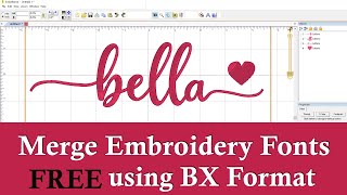 How To Install Bx Format Fonts Into Embrilliance Using Pes Format Fonts