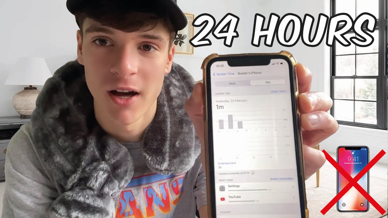 I Spent 24 Hours Without Technology Youtube