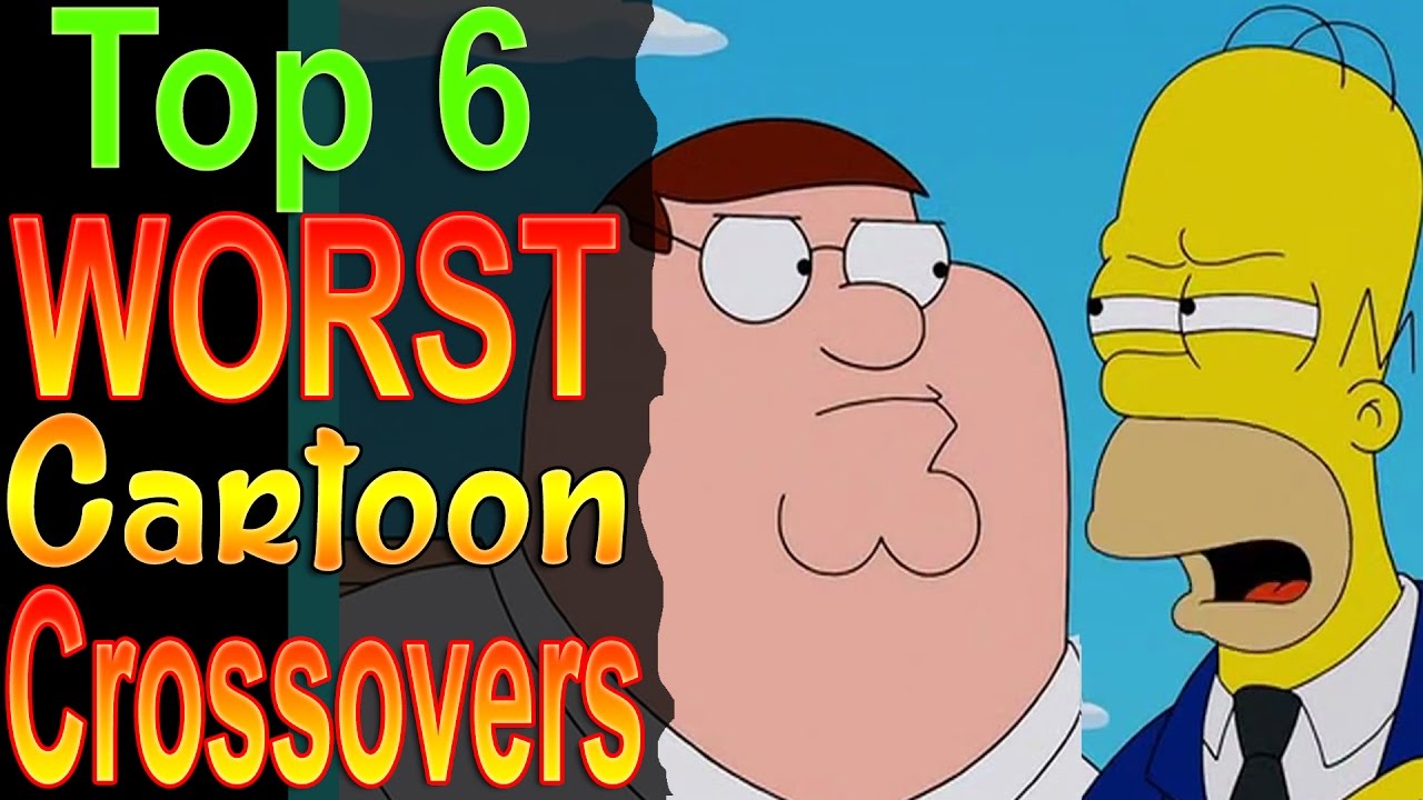 Top 6 Worst Cartoon Crossovers Youtube