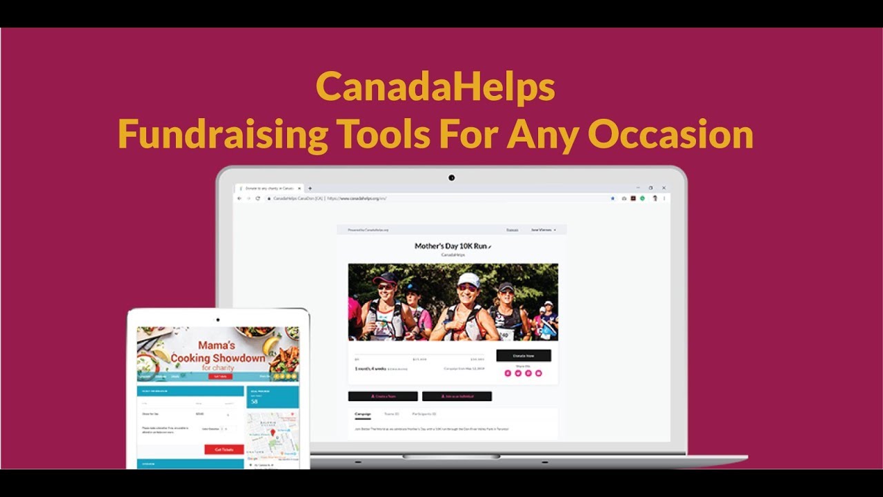 Canadahelps Fundraising Tools For Any Occasion Webinar Youtube