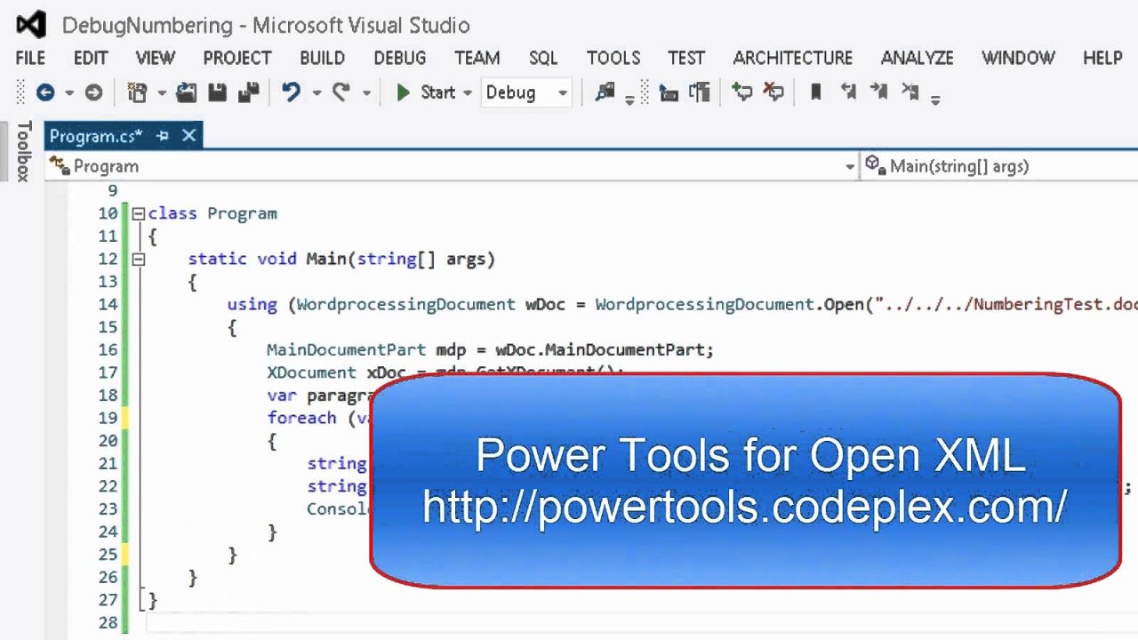 Wordprocessingml Numbering Youtube