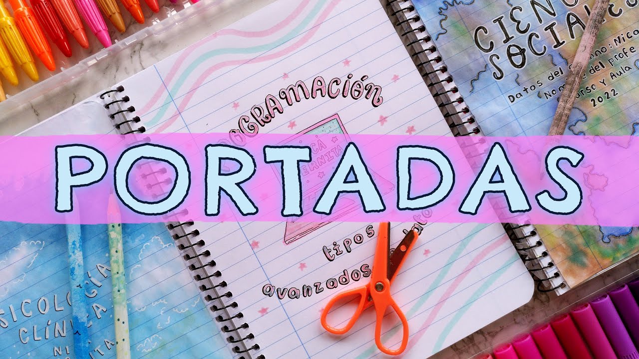 Portadas Lindas Y Faciles Para Cuadernos Gratis Infoupdate Org