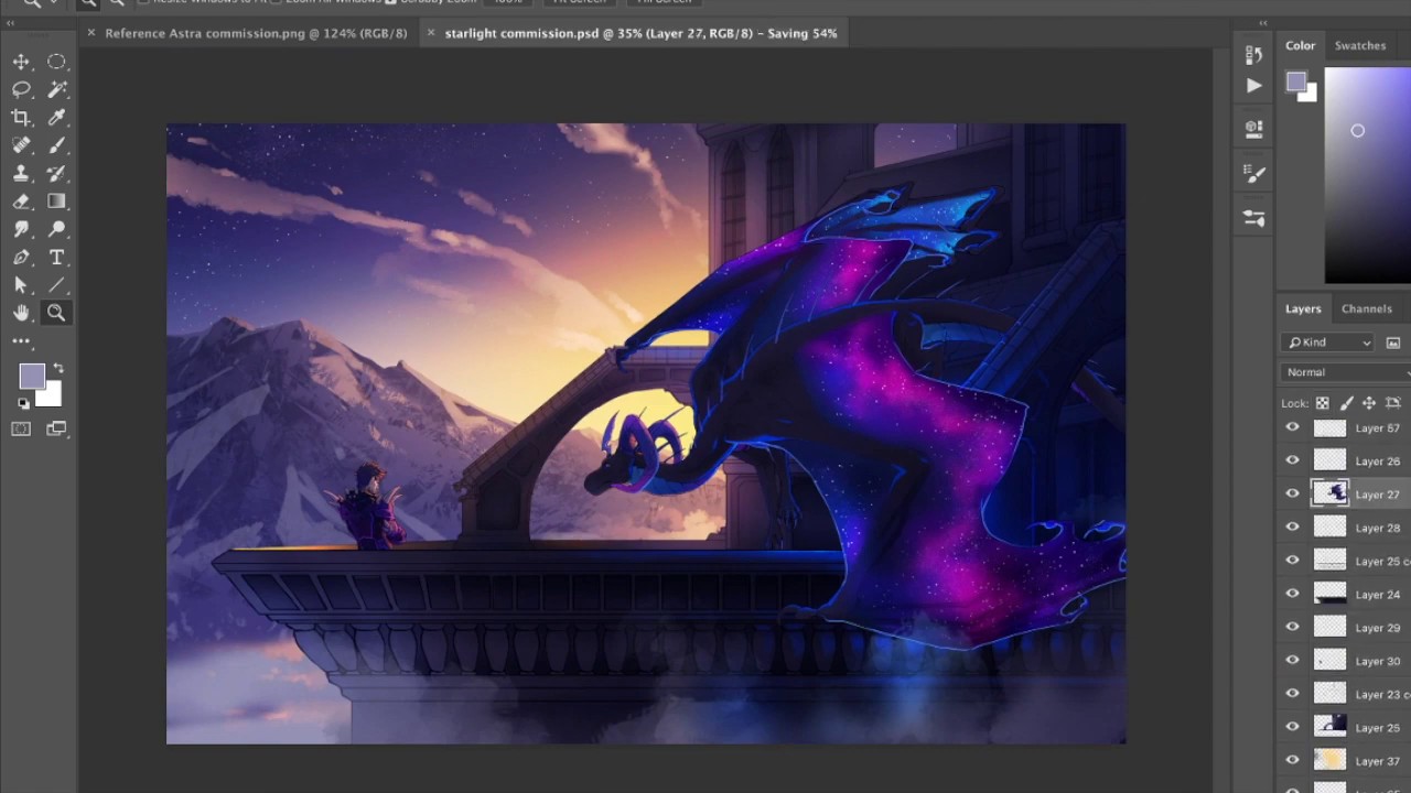 Astral Dusk Commission Youtube