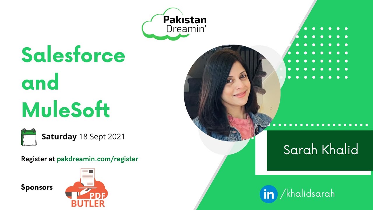 Salesforce And Mulesoft By Sarah Khalid Youtube