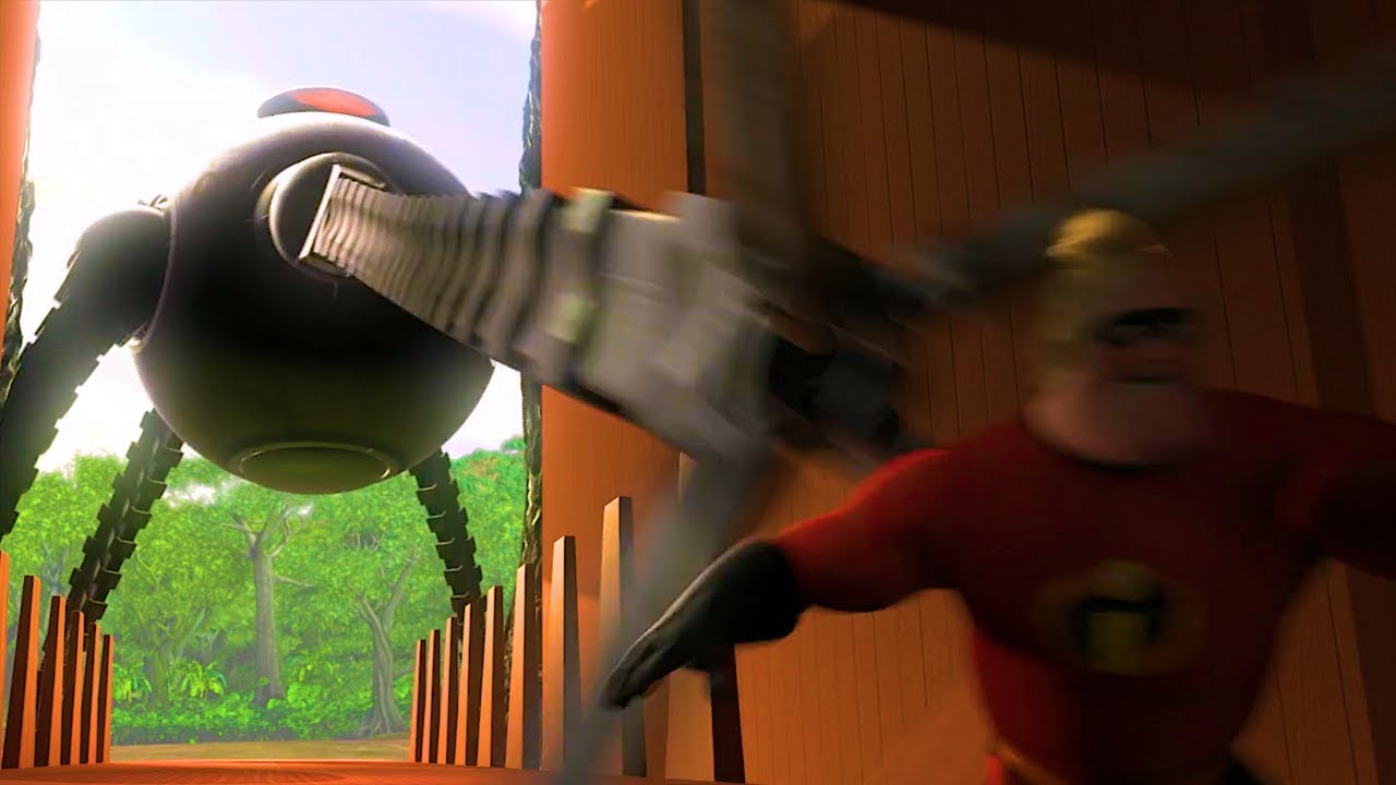 The Omnidroid Captures Mr Incredible Youtube