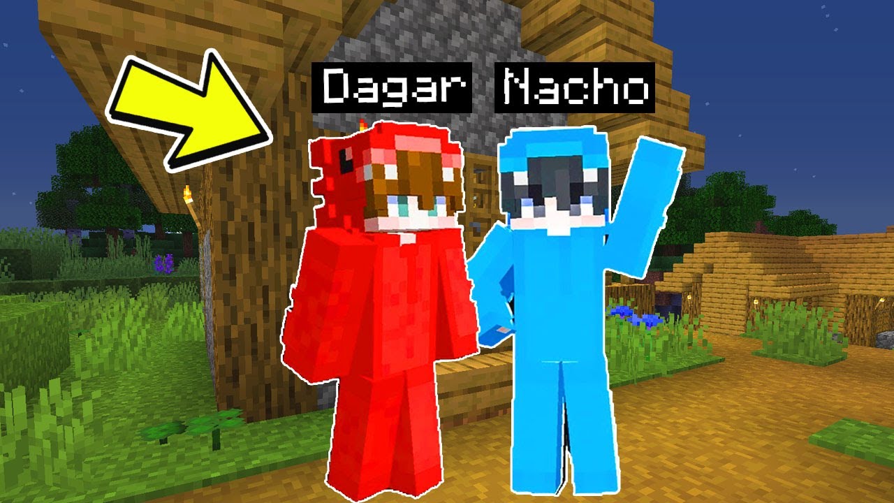 Encontré A Dagar Y Nacho En Minecraft Dagar Y Nacho Son Mis Nuevos