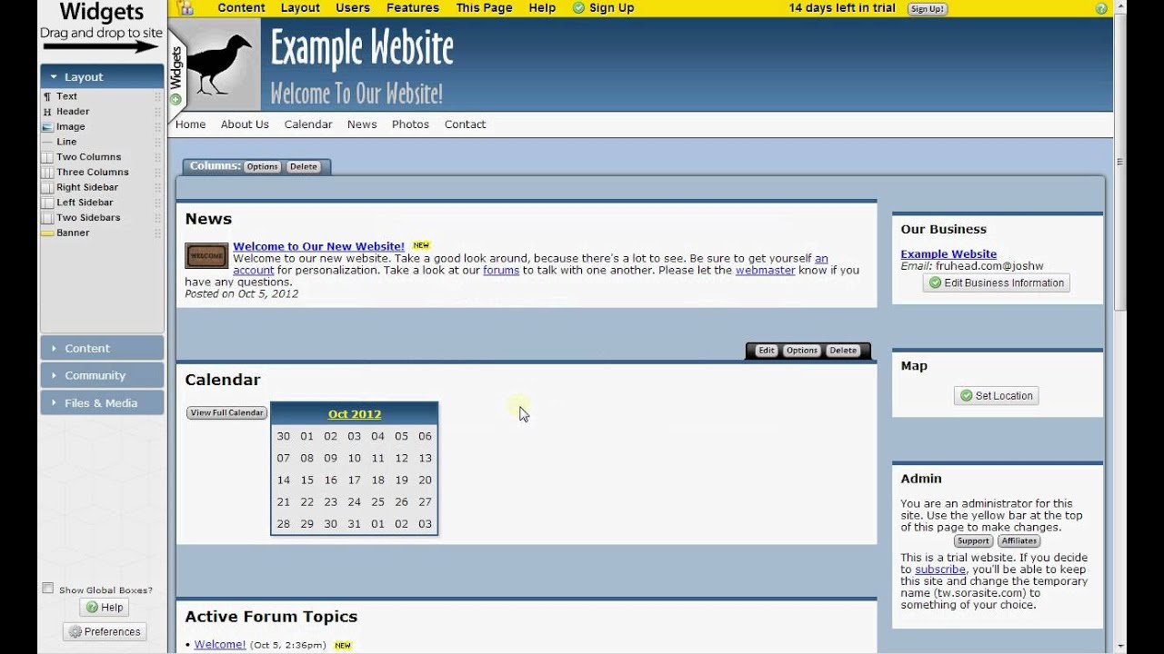 Using Widgets Youtube
