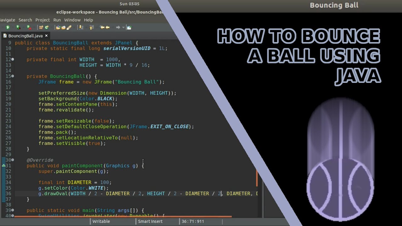 Java Swing Components Graphics Timer Youtube