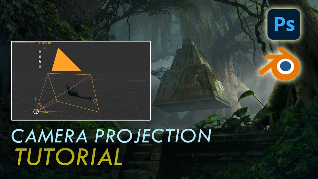 Camera Projection Tutorial Blender Youtube