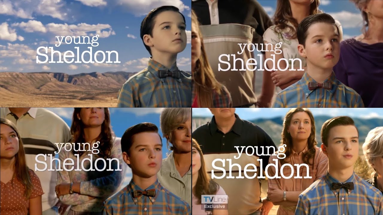 Young Sheldon Intro Comparison 2017 2019 2021 2024 Youtube