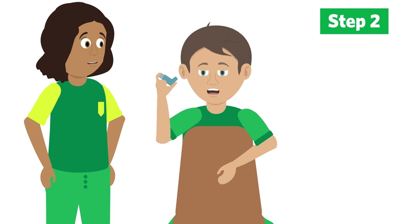 Asthma First Aid Advice Animated Youtube