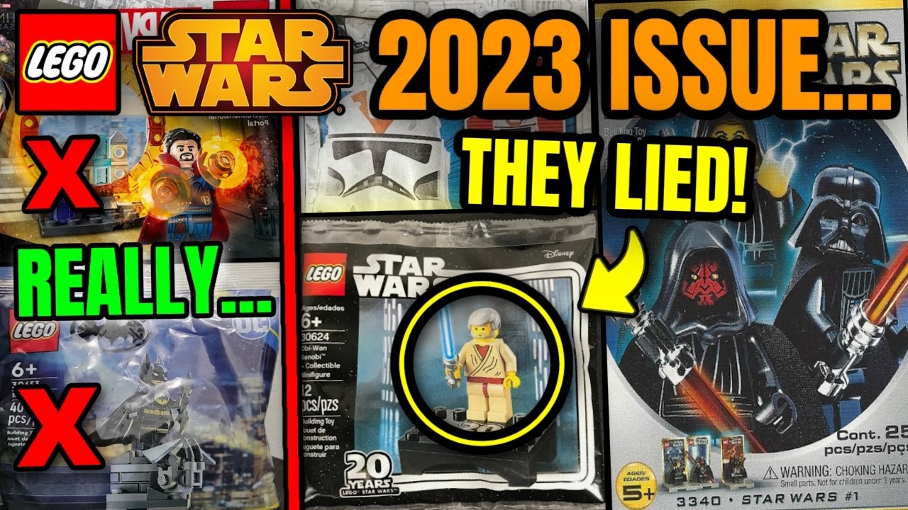2023 Lego Star Wars Has A Major Minifigure Problem New Leak Youtube