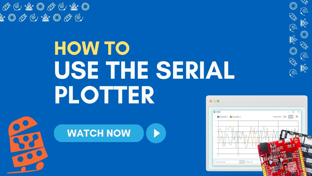 How To Use The Serial Plotter Youtube