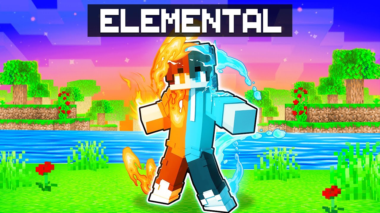 Playing As An Elemental In Minecraft Youtube