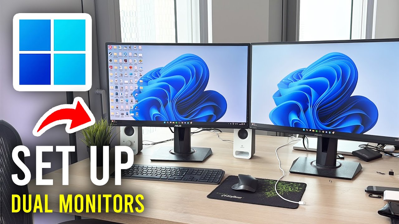 How To Set Up Dual Monitors Quick Guide Youtube