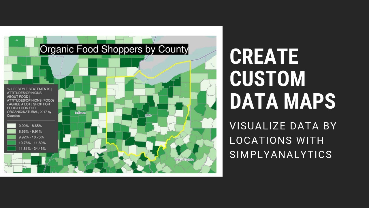Map Data In Simplyanalytics Youtube