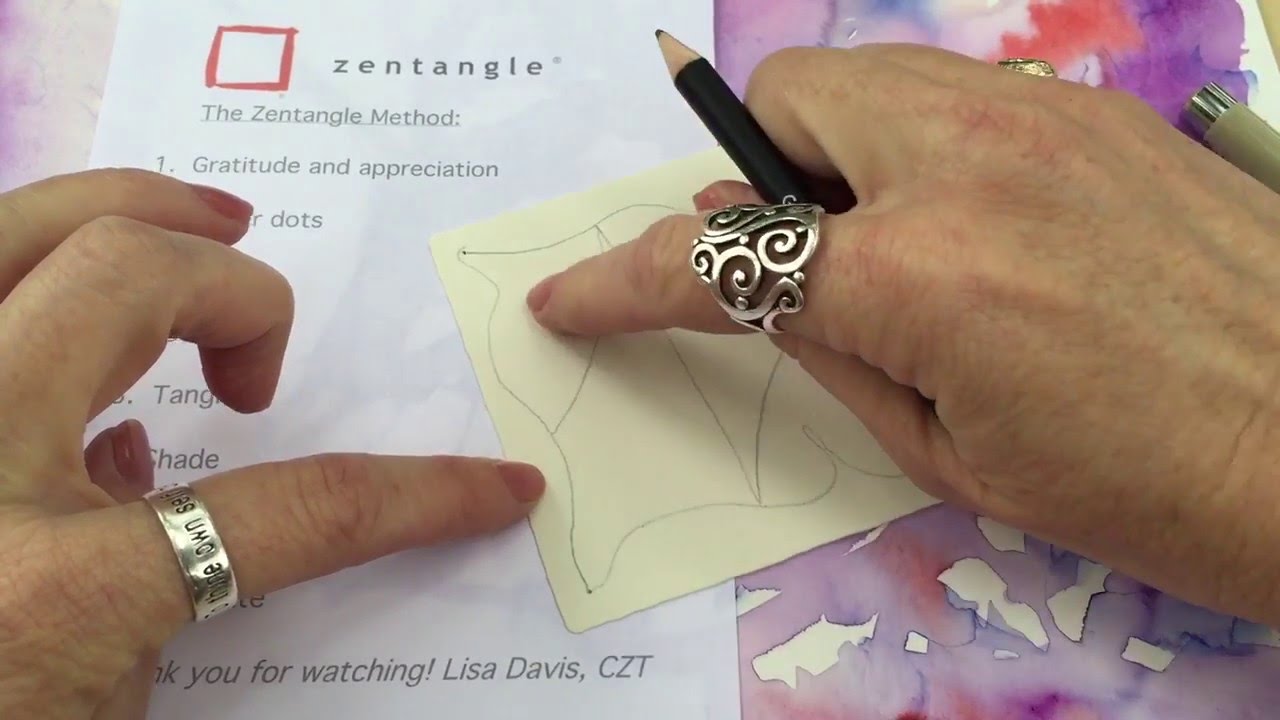 Zentangle Tutorial Youtube