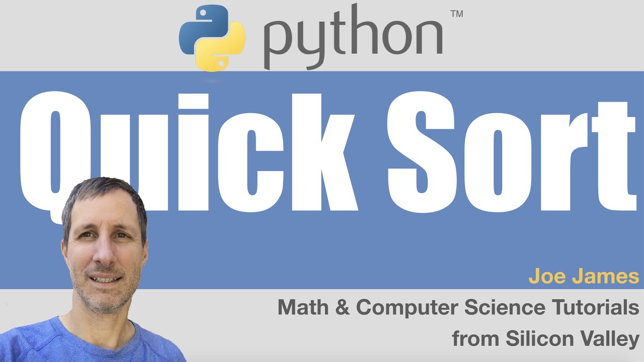 Python Quicksort Algorithm Explained Youtube