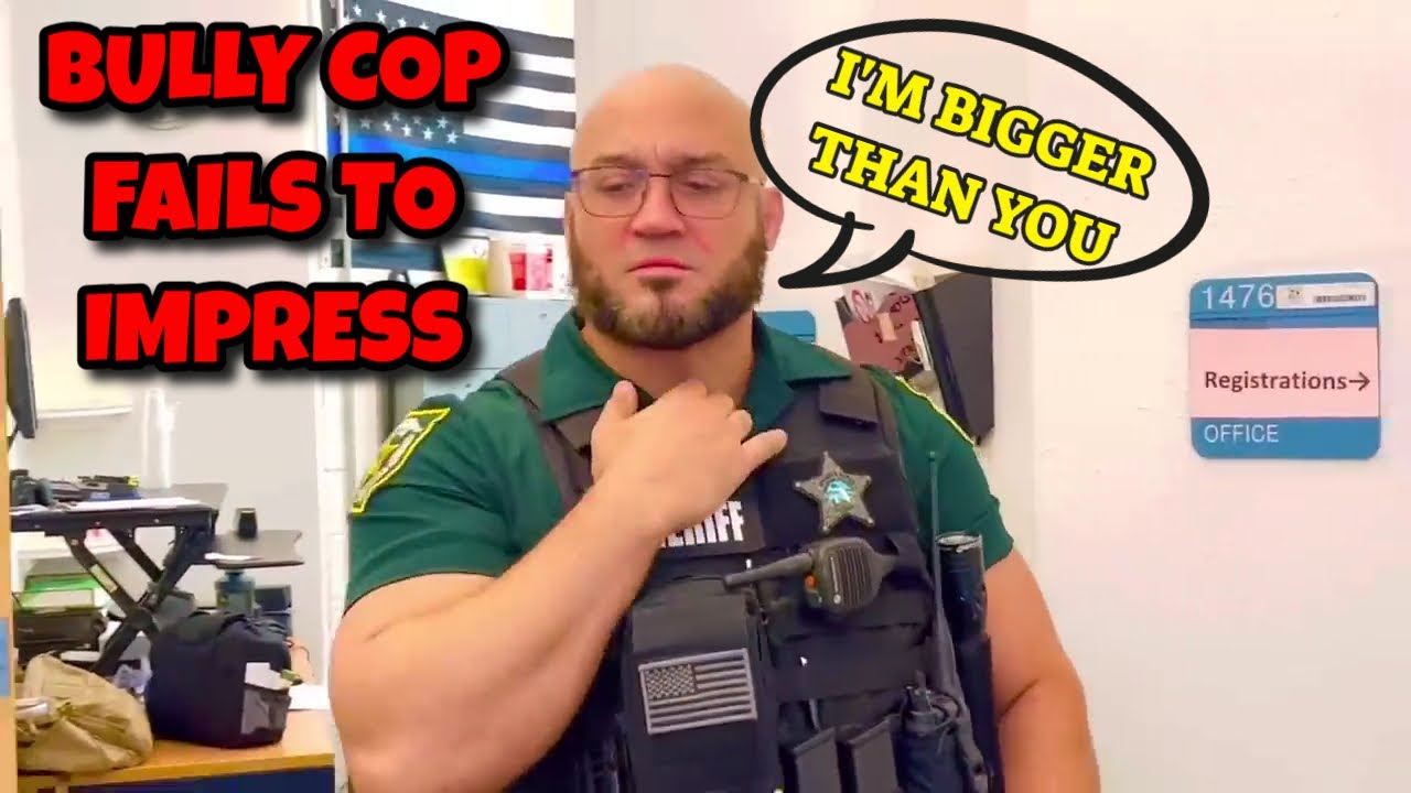 Bully Cops Intimidation Fails Youtube