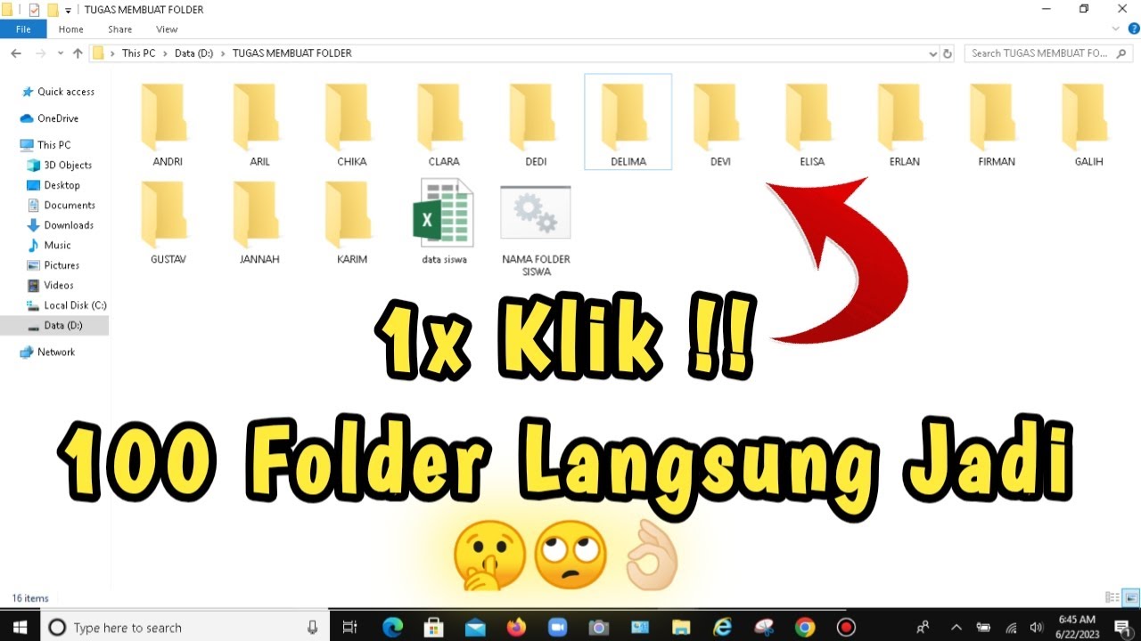 Cara Tercepat Membuat Banyak Folder Sekaligus Trik Baru