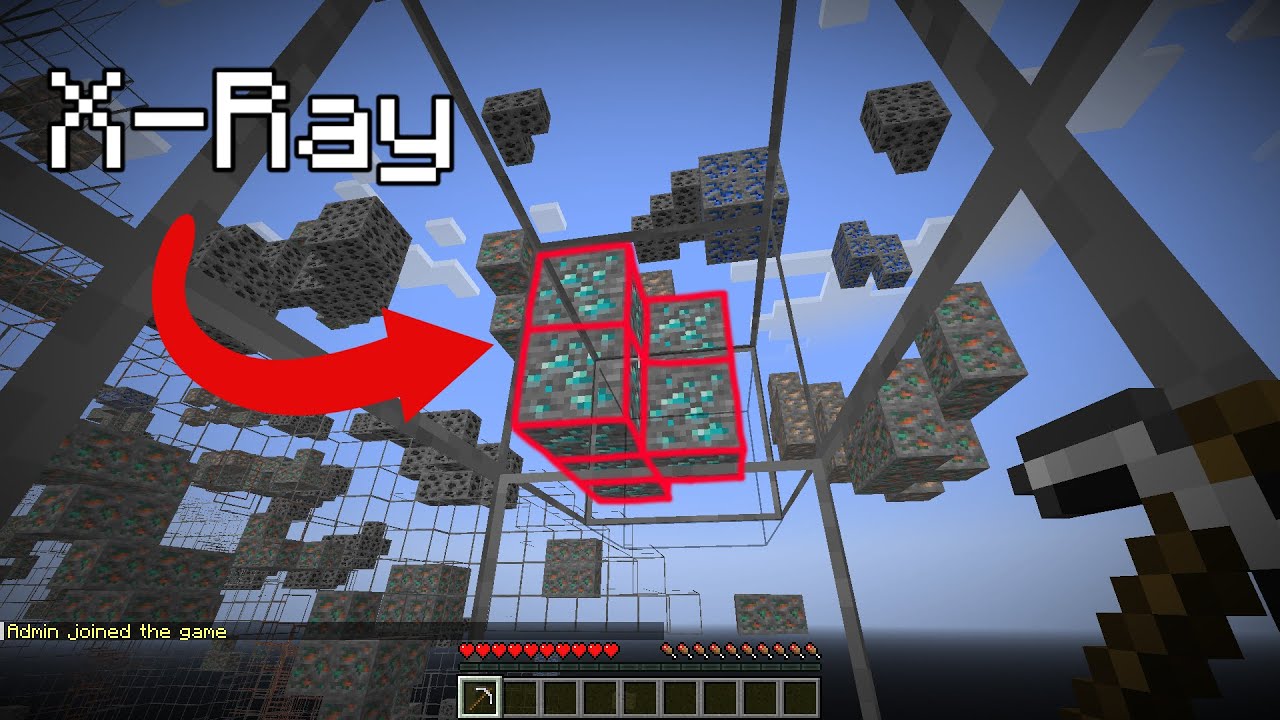 Pov You Re X Raying On A Minecraft Server Youtube