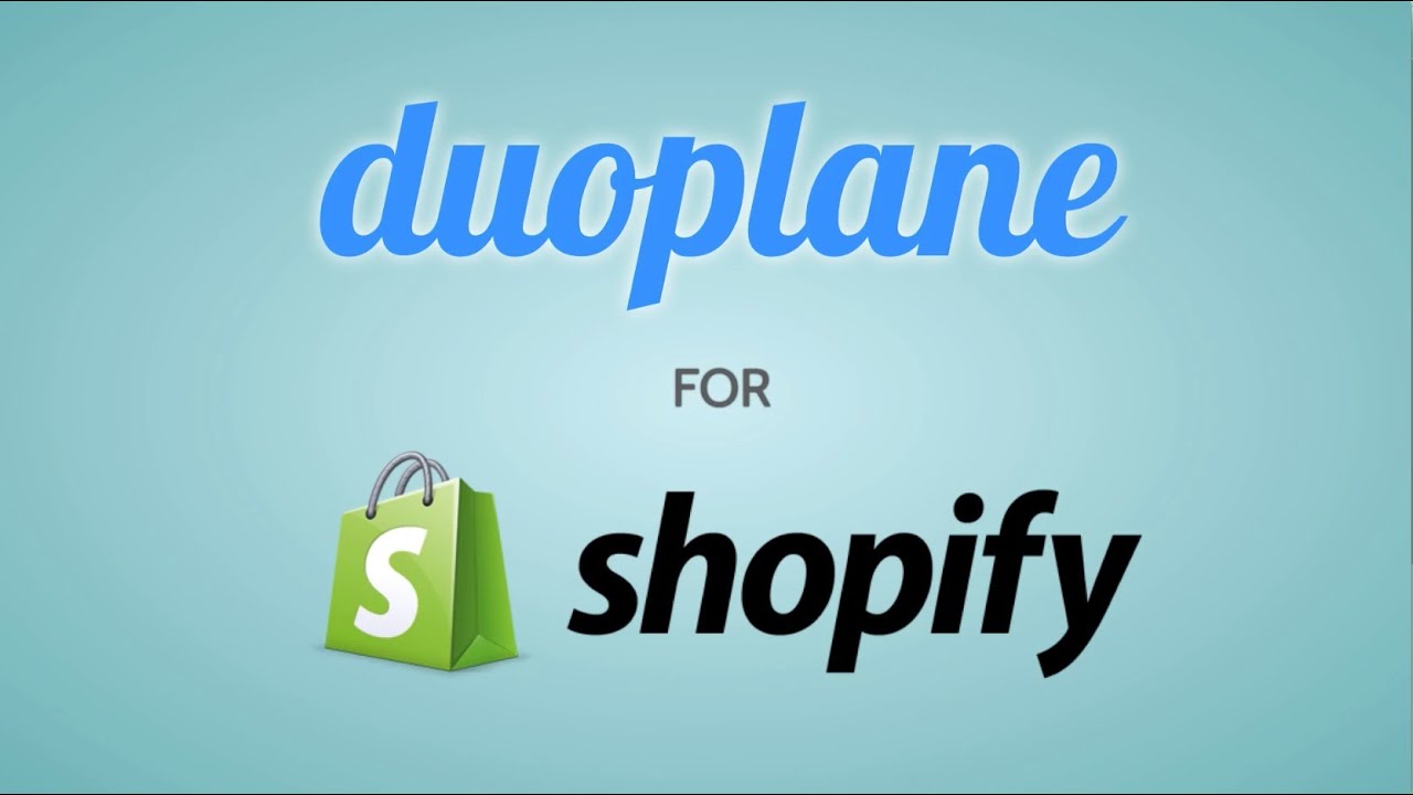 Duoplane Ecommerce Order Management For Shopify Youtube