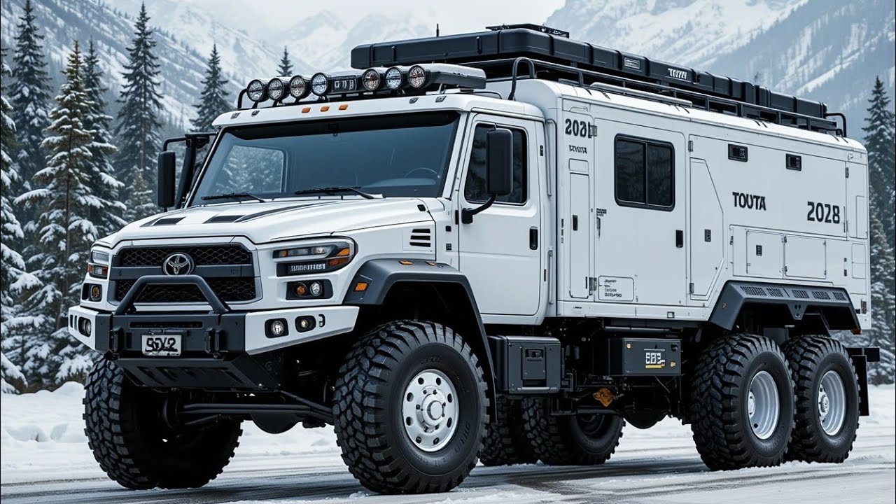 2026 Toyota 6x6 Motorhome Ultimate Off Road Luxury Rv Youtube