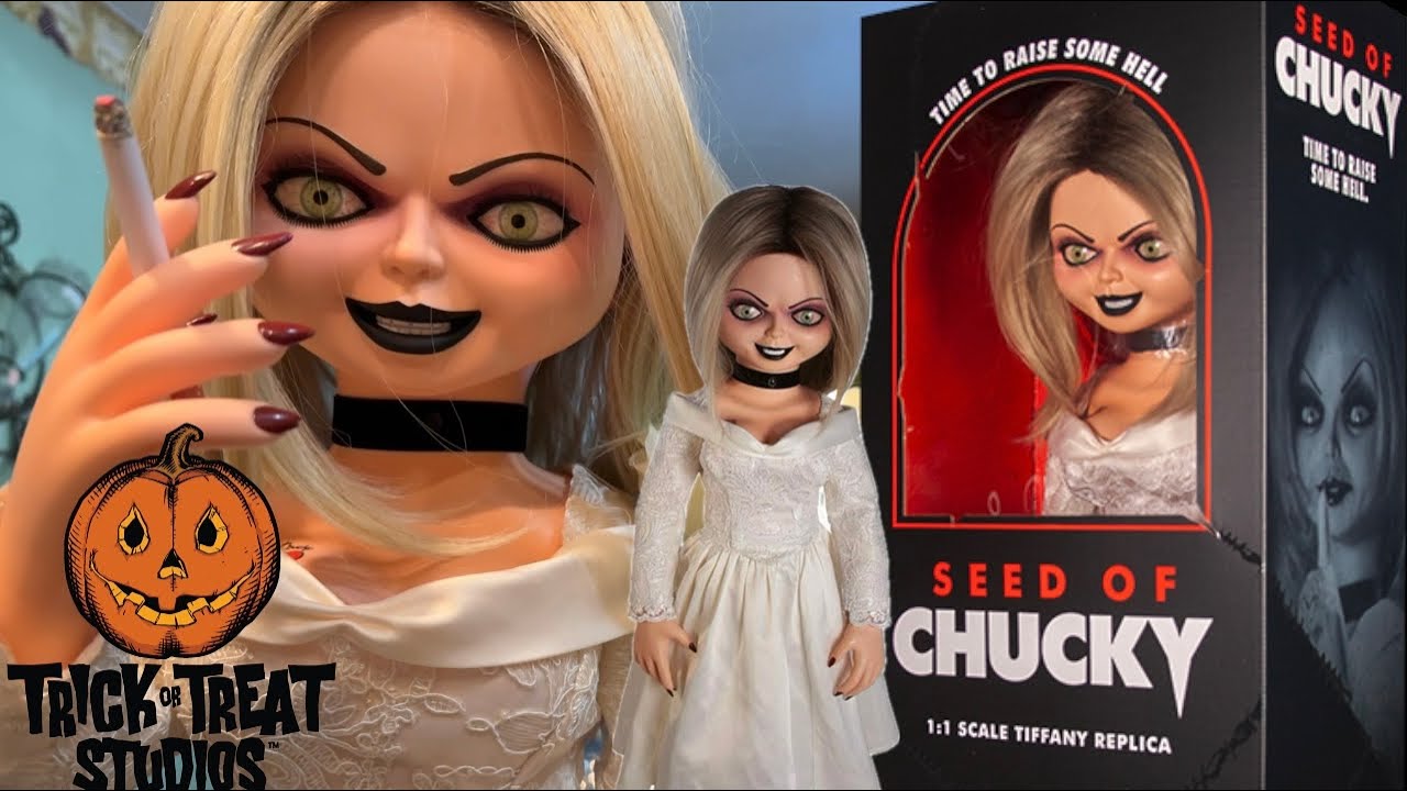 Seed Of Chucky Tiffany Doll Trick Or Treat Studios Unboxing Quick