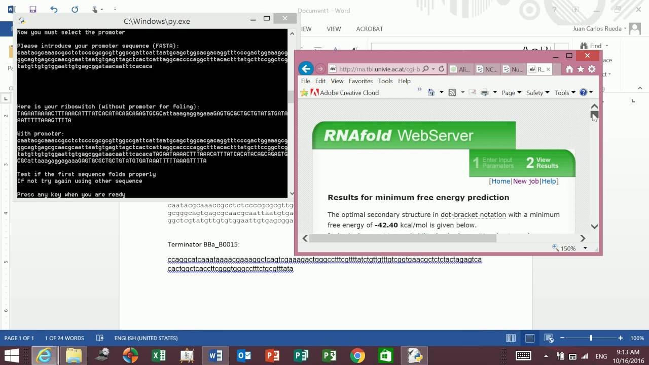Igem Teccem Hs 2016 Software Riboswitch Design Assistant Tutorial
