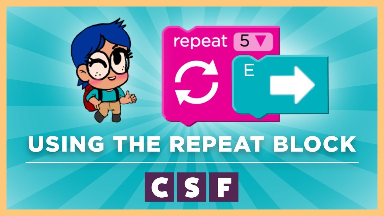 Loops Using The Repeat Block Youtube
