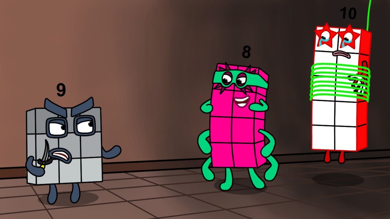 Please Save Numberblocks 10 Numberblocks Fanmade Coloring Story