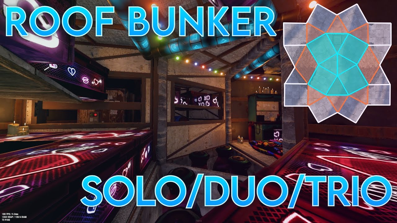 Rust Small Group Bunker Base Design Youtube