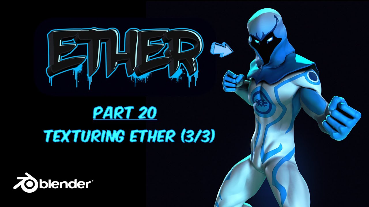Blender Character Timelapse Creating Ether My Oc Final Part 20