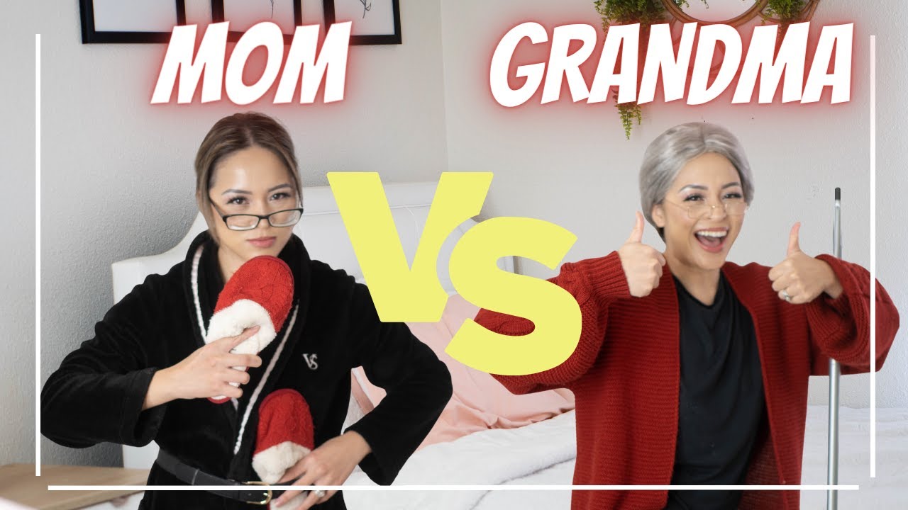 Mom Vs Grandma Huyen Tran Funniest Tiktok Compilation Youtube