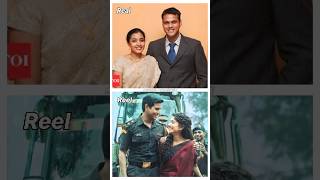 Amaran Movie Reel Vs Real Characters Shorts Amaran Reelvsshorts Little ...