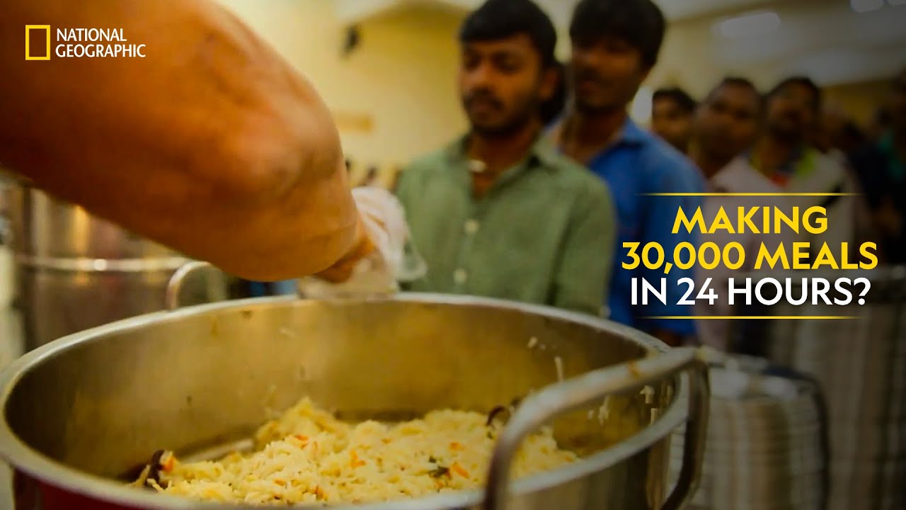 Making 30 000 Meals In 24 Hours India S Mega Kitchens National