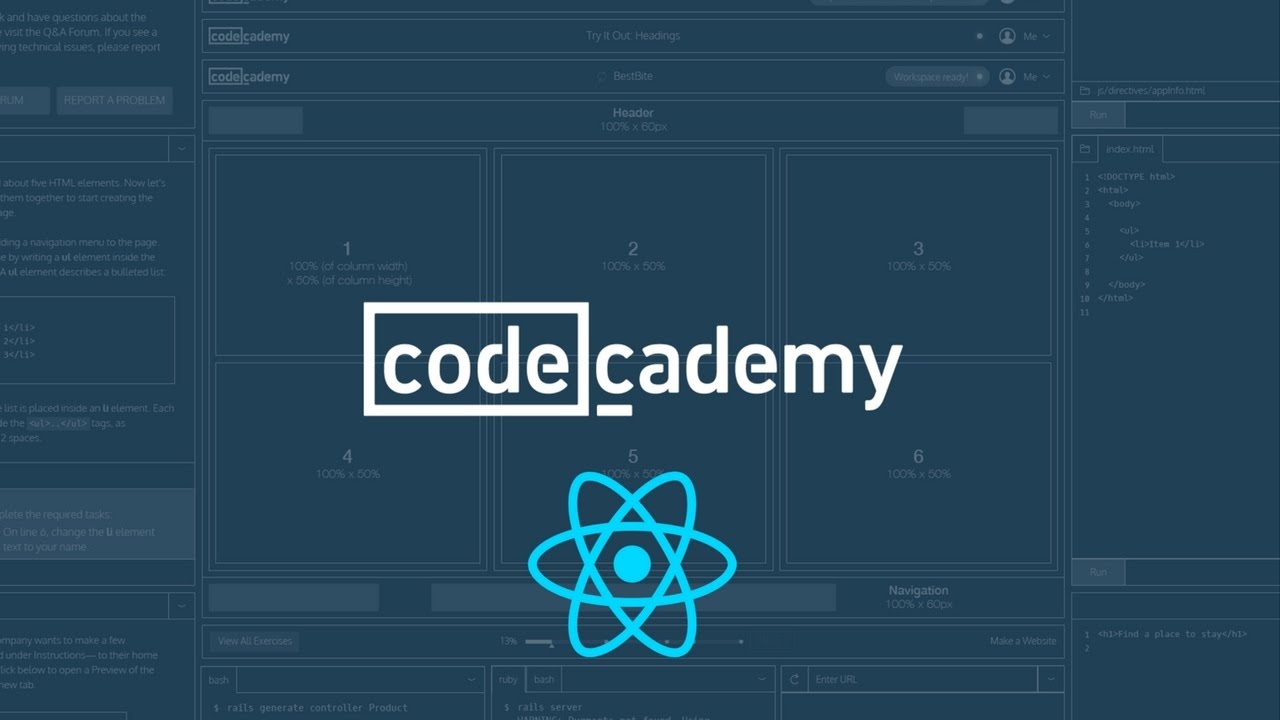 Codecademy Tutorial Introduction To Reactjs Part 2 Youtube