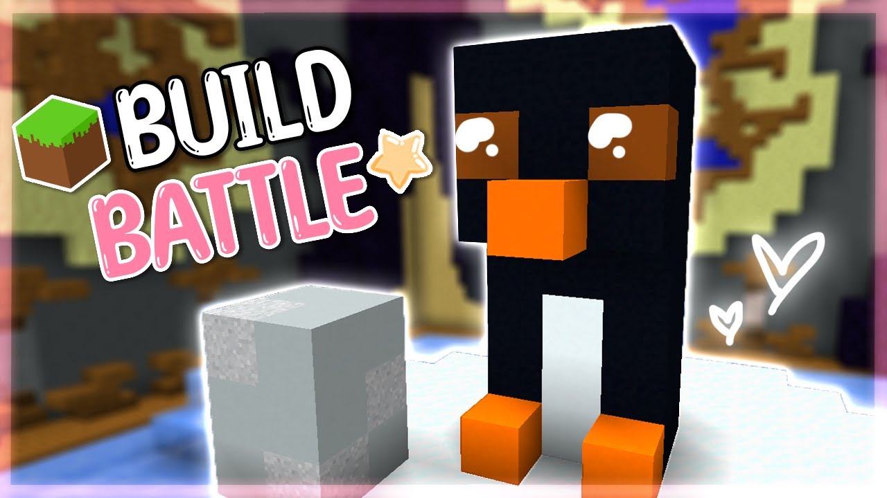 Penguins Robots Minecraft Build Battle Youtube