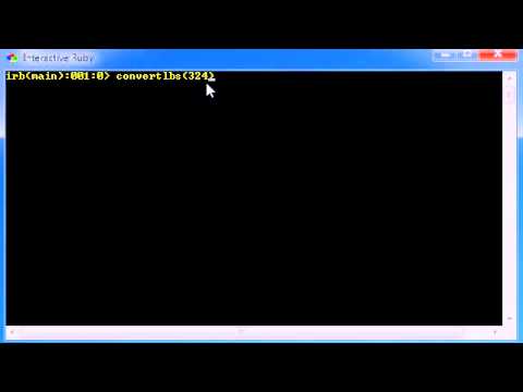 Ruby Programming Tutorial 10 Arguements Youtube