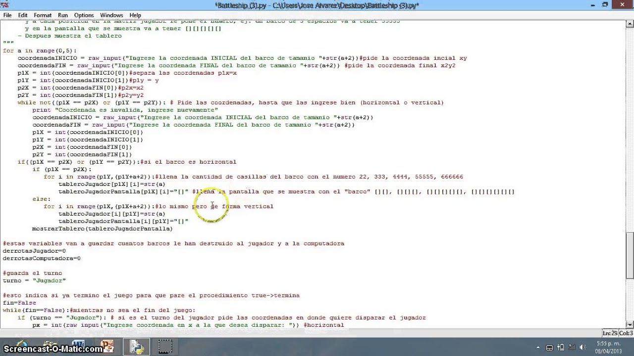 Video Python Battleship Youtube